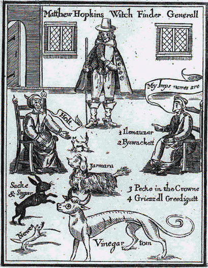 Mathew Hopkins — Witchfinder General under King James – Michael Carver ...